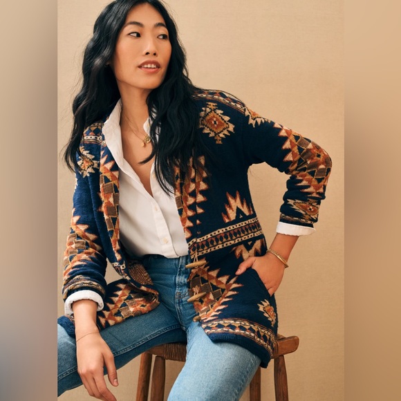 Faherty | Sweaters | Nwt Faherty Byellowtail Lodge Cardigan | Poshmark